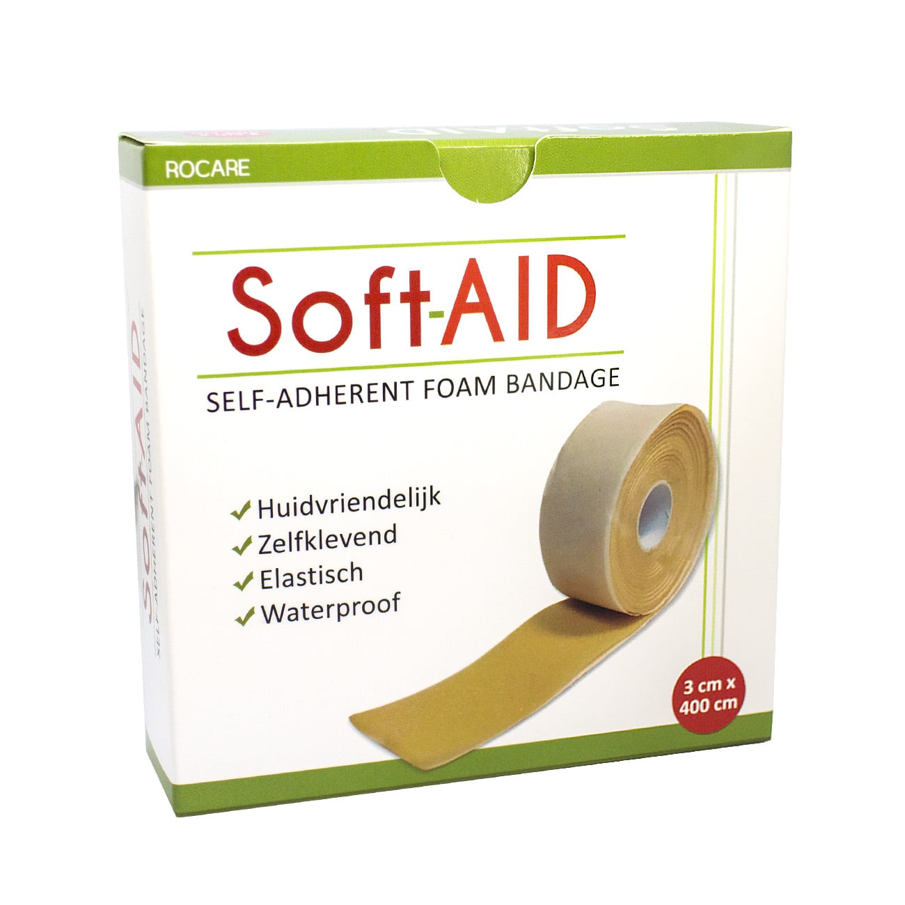 Soft Aid Zelfklevend Wondverband 3cmx4mtr - MSK